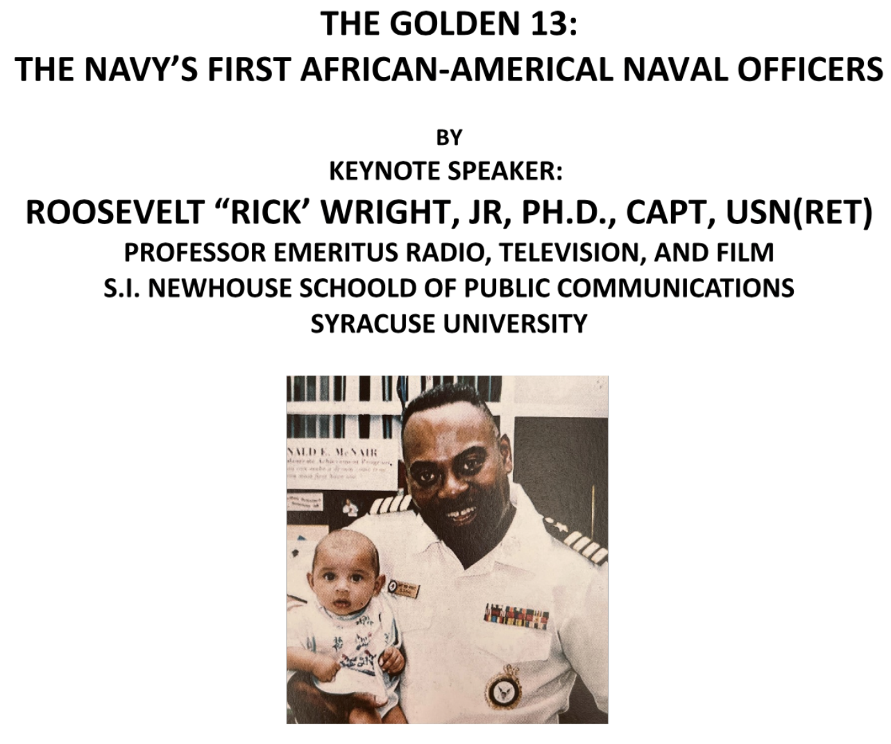 The Golden 13: The Navy’s First African American Naval Officers – DR ...